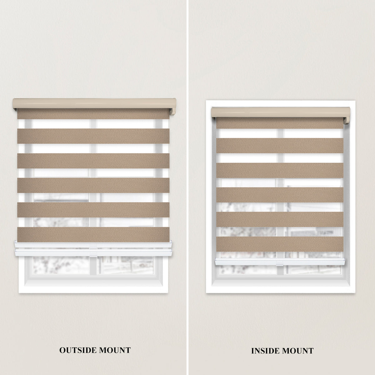 Custom Premium Zebra Roller Shades – Chicology