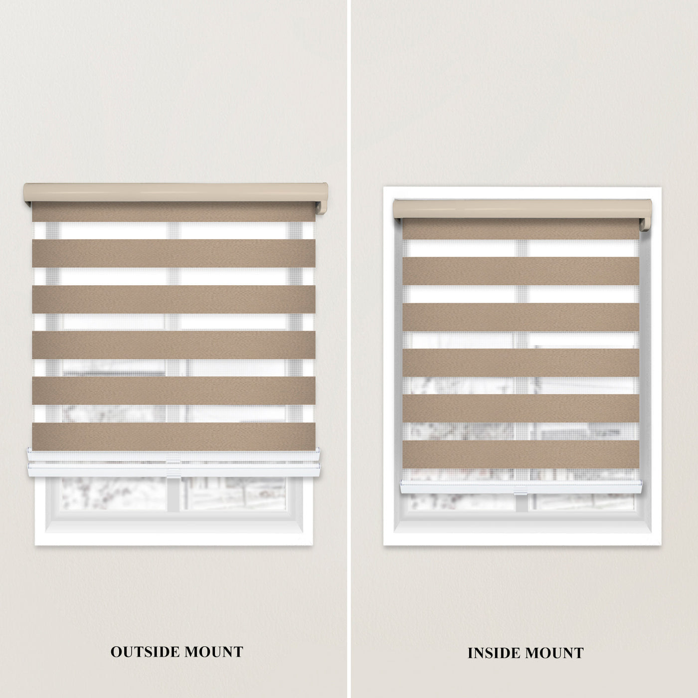 Custom Premium Zebra Roller Shades – Chicology