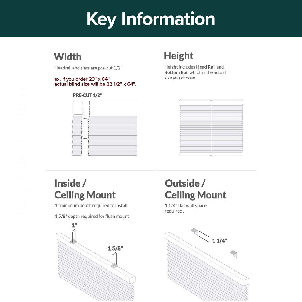 Custom Mini Blinds – Blackout, 1" Slats – Chicology