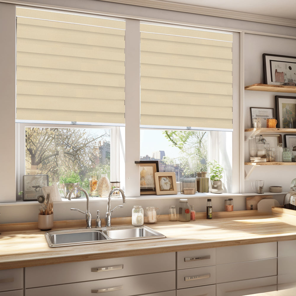 Light Filtering/Room Darkening Zebra Roller Shade – Chicology