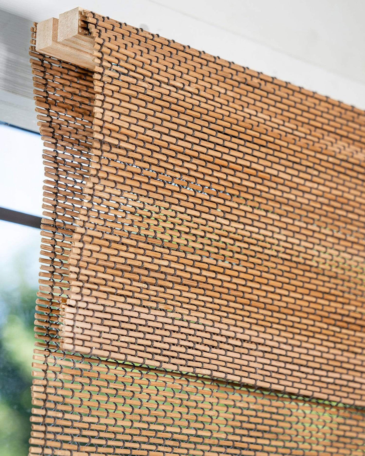 Cordless Bamboo Roman Shades | Forrest Collection – Chicology