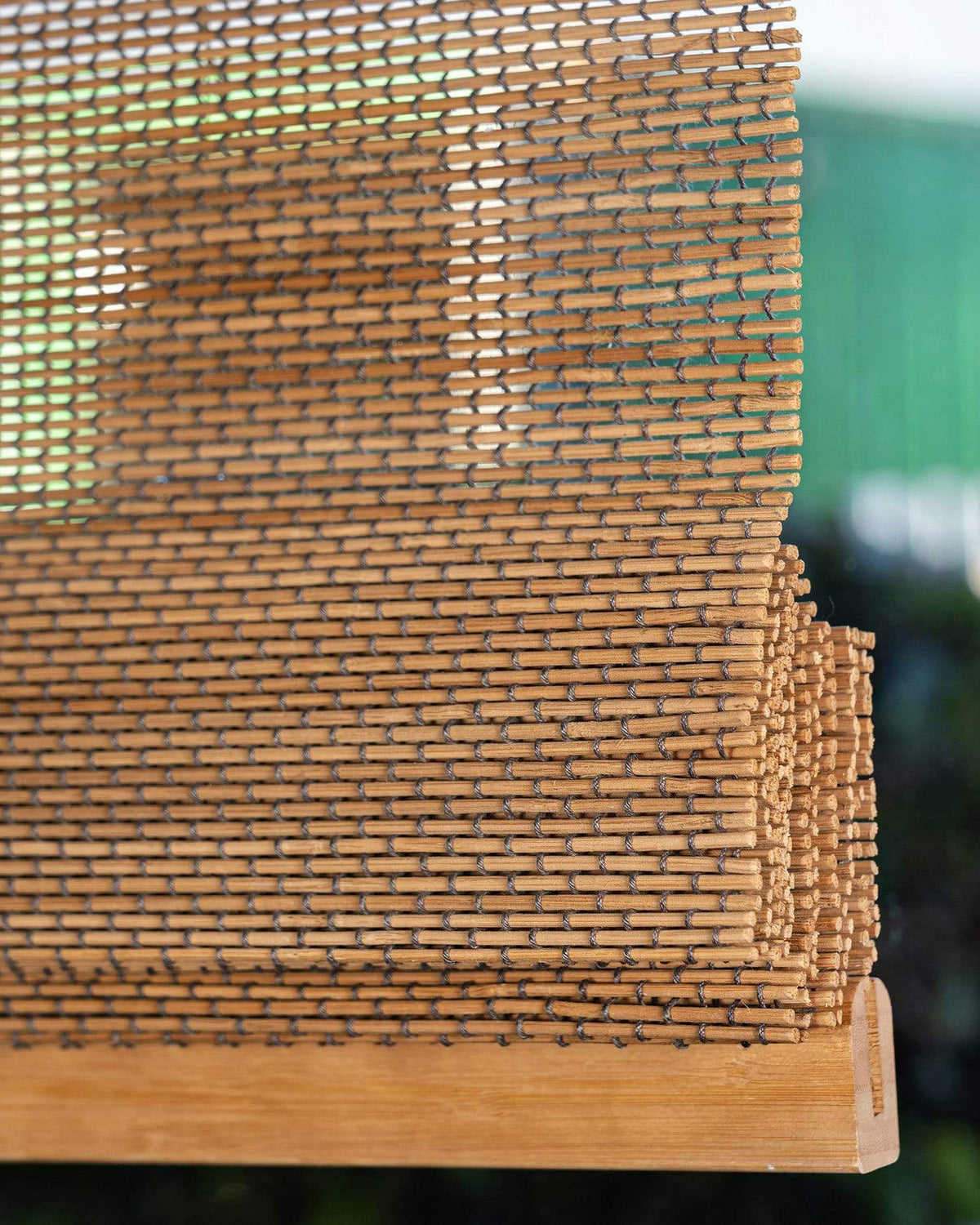 Cordless Bamboo Roman Shades | Forrest Collection – Chicology